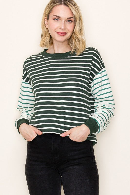 the Angie - Green Stripe – Pennybird